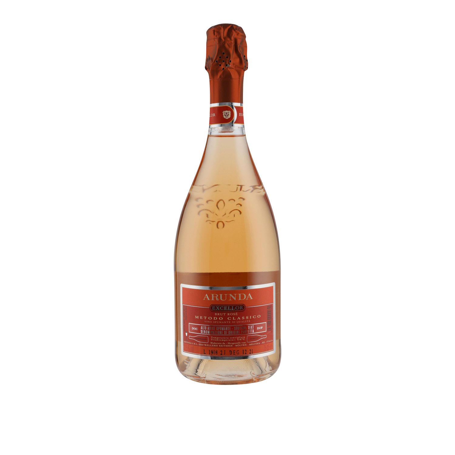 Excellor Brut Rosé Metodo Classico Arunda