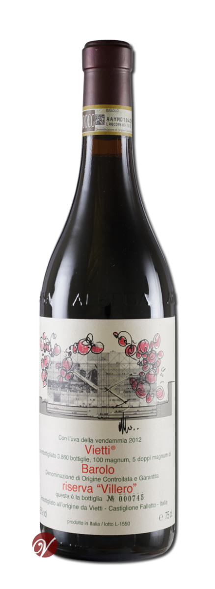 Barolo Riserva DOCG Villero 2012 Vietti - Vinizia.de